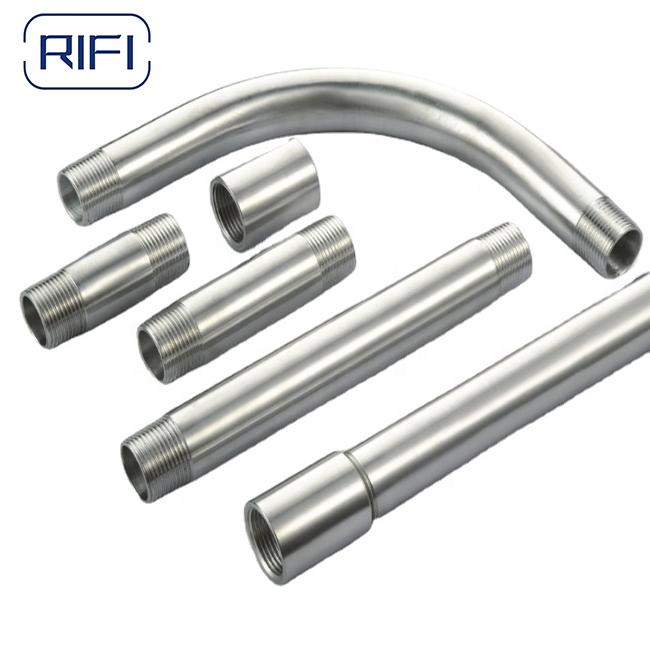 10ft Rigid Metal Conduit Pipe Heavy Duty In Commercial Buildings