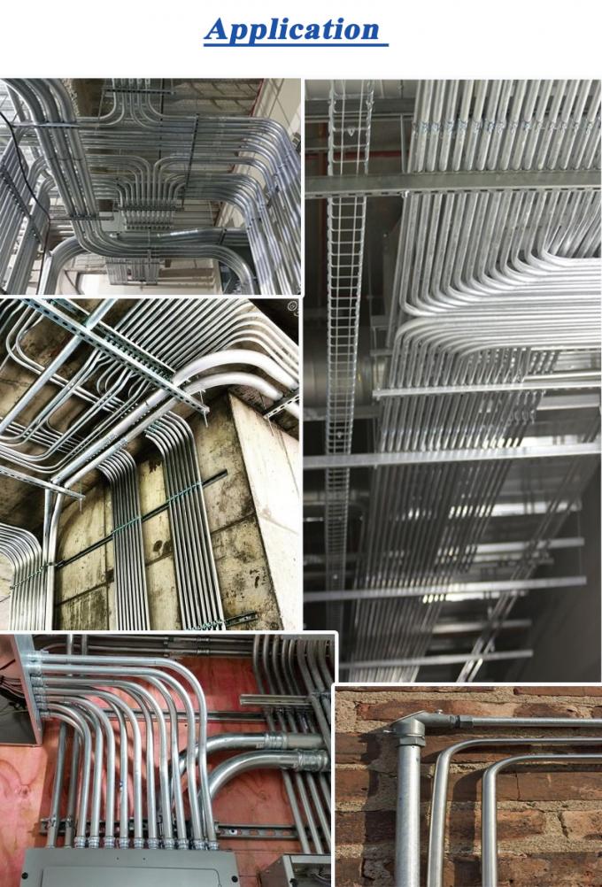 NPT Threaded IMC Conduit Fittings 45 Degree Galvanized Rigid Metal ...