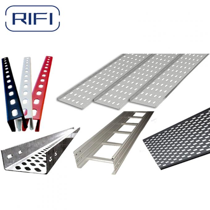 Galvanized GI Electrical Cable Tray For Cable Management Support System