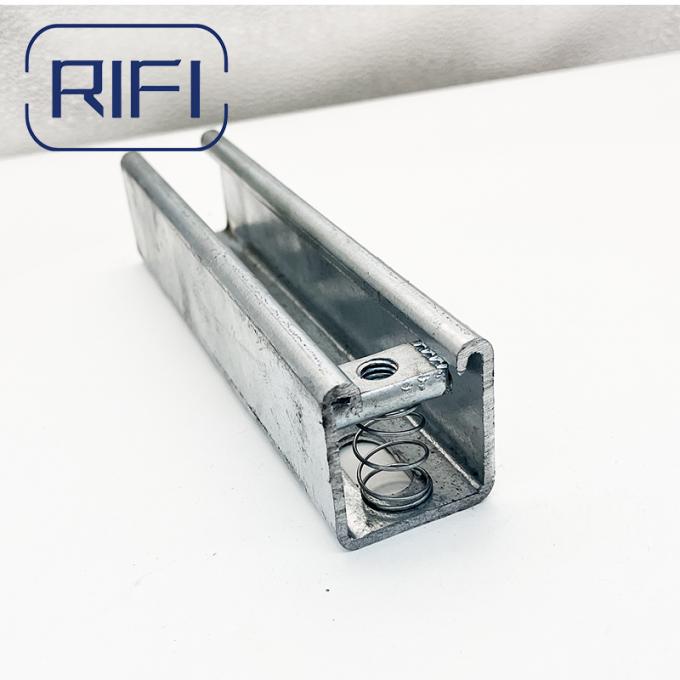 41mm GI 전 가연 스트루트 채널 및 피팅 두께 14 가이드