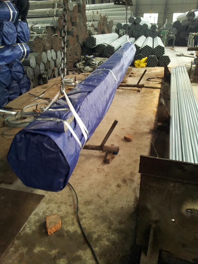 High Strength 20mm to 50mm GI Conduit Pipe with coupling and plastic cap