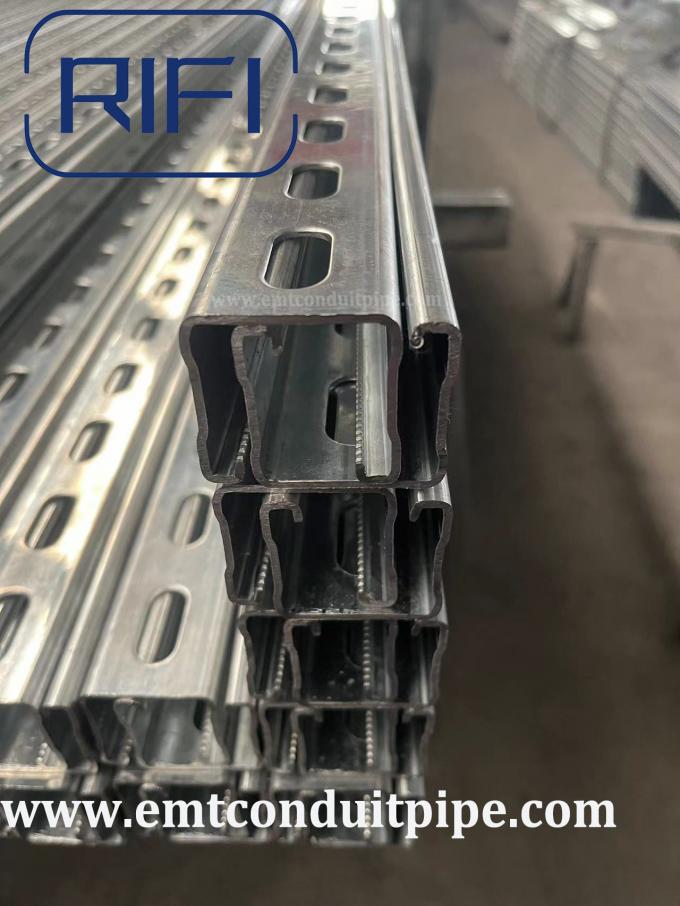 RIFI unistrut C channel sizes