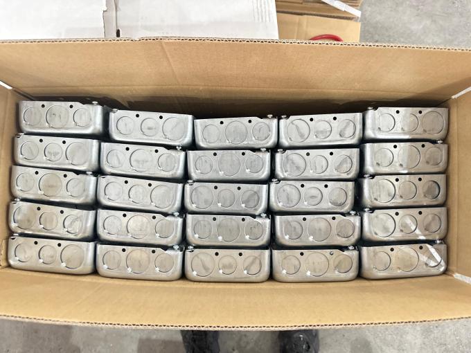 Indoor Electrical Box Metal Handy Boxes 2 1/8" Depth For Versatile