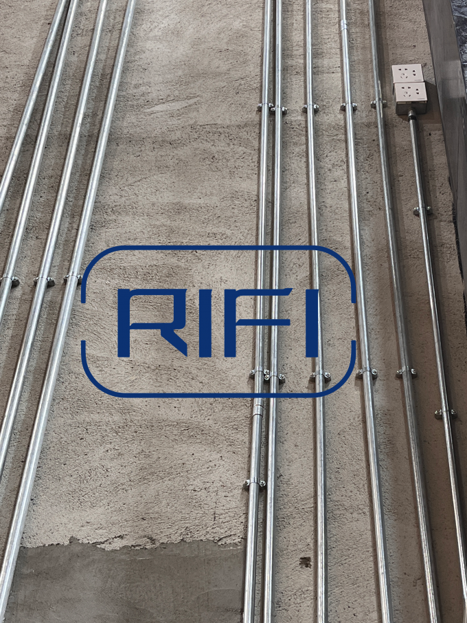 10 Feet EMT Conduit Pipe 1 / 2 Inch Electrical Metallic Tube Conduit