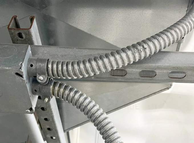 3/8 Inch To 4 Inch Durable 1/2 Inch Flexible Conduit For Electrical ...