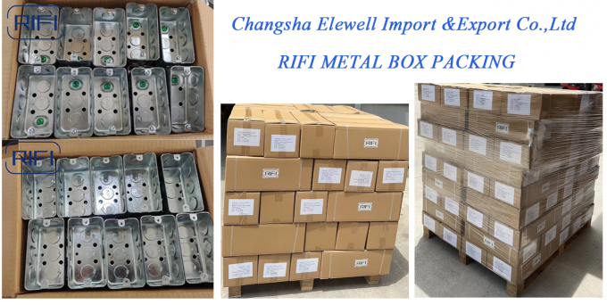 2x4 Square Steel Box One Gang Two Gang Electrical Conduit Fittings ...