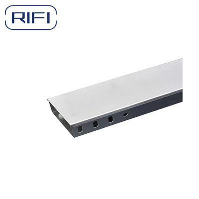 OEM Solid Trough Electrical Cable Rack Met Plate Cover Solid Cable Tray