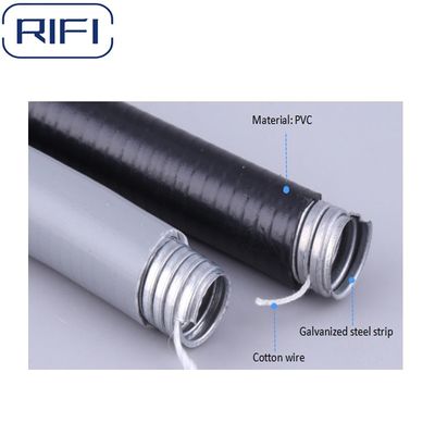 Conduito flessibile rigido e liquido rivestito in PVC per il cablaggio ...