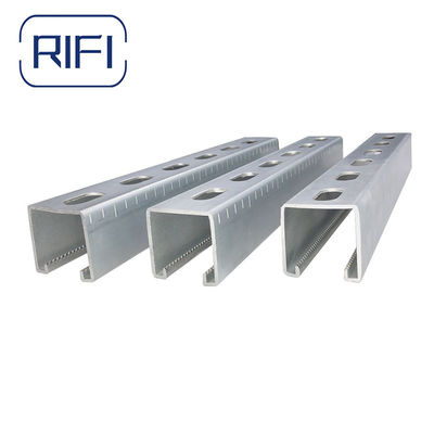 P1000 Shallow Unistrut Stainless Steel Strut Channel và Strut Fittings
