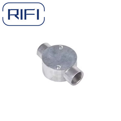 Kotak Sambungan Melingkar 20mm Melalui Jalan Untuk Pemasangan Permukaan ...