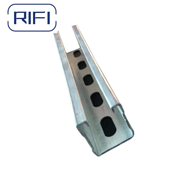 41x41 Unistrut Plain Channel Pre Galvanized 12 Gauge Strut Channel