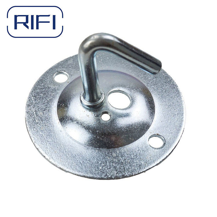 Galvanized Finish Round Metal Electrical Box Cover For BS4568 Junction ...