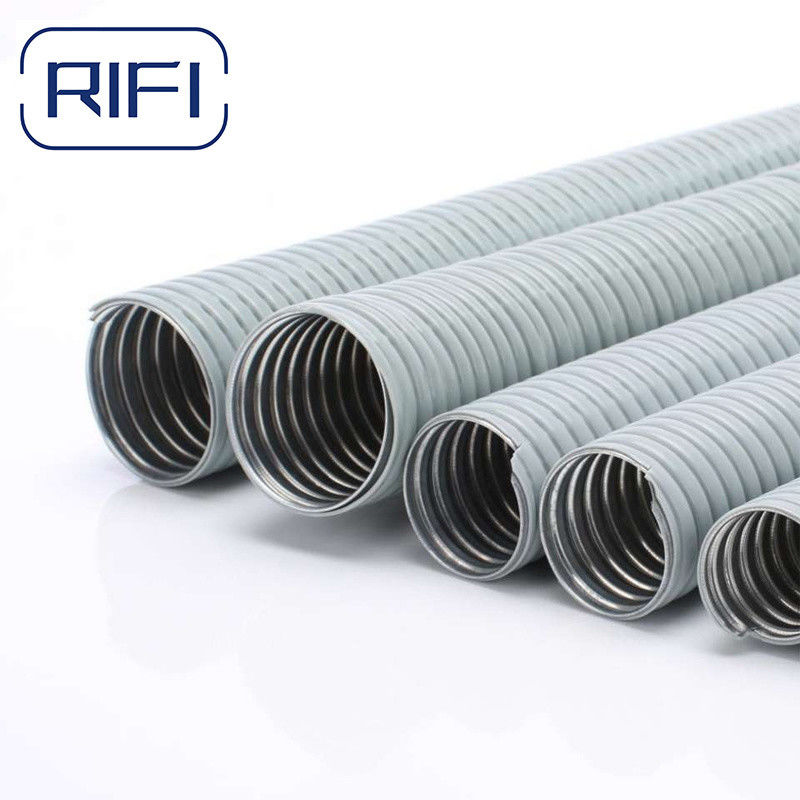 20mm Grey Tuberia Flexible Recubierta En Plastico (PVC) Flexible Conduit