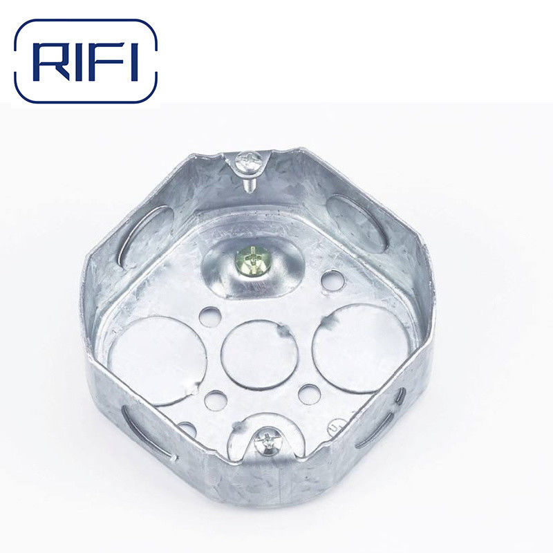 Caja Metal 4X4 Square Galvanized Metal EMT Electrical Boxes with Covers