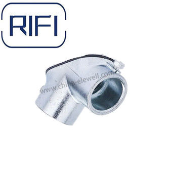 Silver EMT Conduit Fittings 1 Inch Metal Electrical EMT Pull Elbow