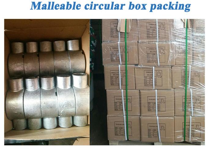 GI Circular Junction Box 4 Way Malleable Iron Electrical Metal ...