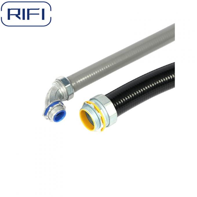 Zinc Liquid Tight Flexible Conduit Straight Connector Bond To Boxes And ...